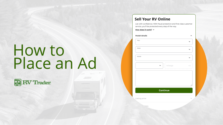 Sell Your RV Online - RV Trader